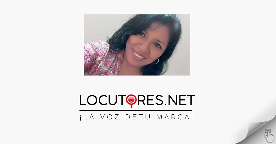 Locutora peruana Pilar V